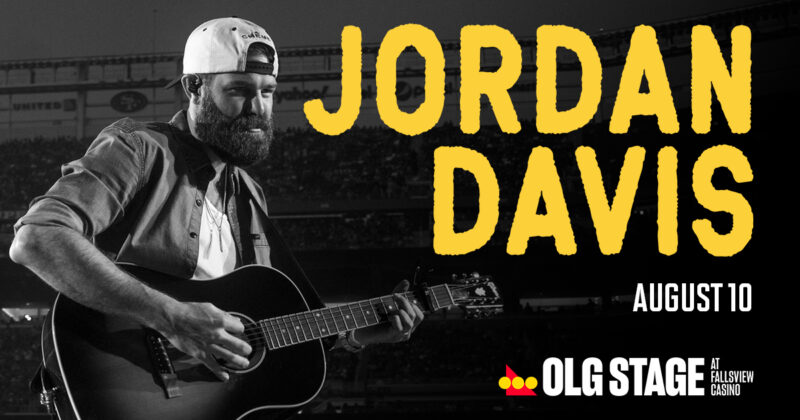 Country Star Jordan Davis is Headed to the OLG Stage at Fallsview ...