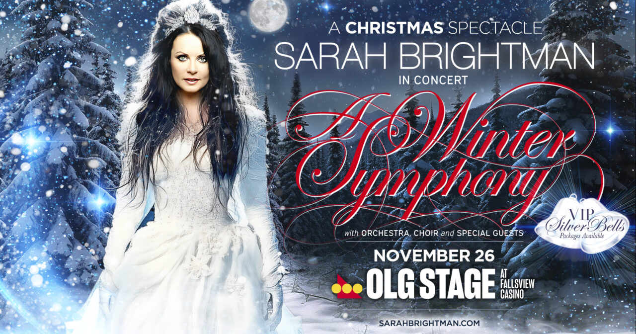 Sarah Brightman: A Winter Symphony to Celebrate the Season at OLG Stage ...
