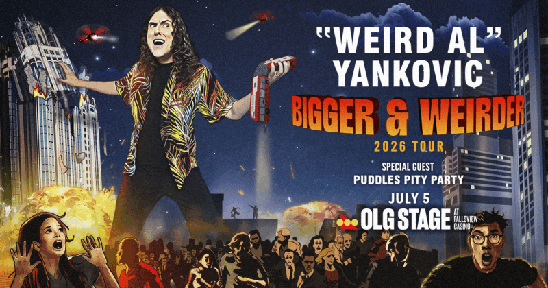 “Weird Al” Yankovic: Bigger & Weirder 2026 Tour Headed to OLG Stage at ...